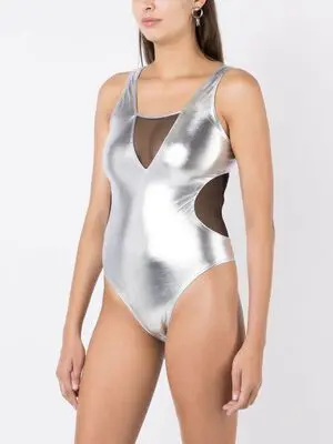 BRIGITTE Metallic One-piece Swimsuit