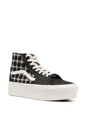 VANS Sk8-hi Embroidered Platform Sneakers