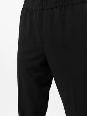 SAMSOE SAMSOE Smithy Tapered-leg Trousers - Black