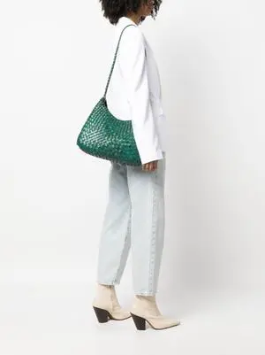 Dragon Diffusion Santa Croce Leather Shoulder Bag