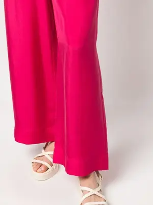 P.a.r.o.s.h Wide-leg Silk Trousers