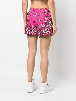 Red Valentino Bandana-print Cotton Skort