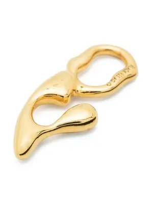 MARIA BLACK Fluent Letter V Charm