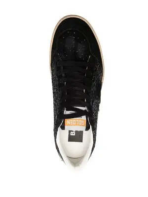 GOLDEN GOOSE Ball Star Glitter Sneakers - Black