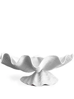 L'Objet Neptune Wavy Bowl - White