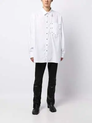 WEINSANTO Studded Cotton Shirt
