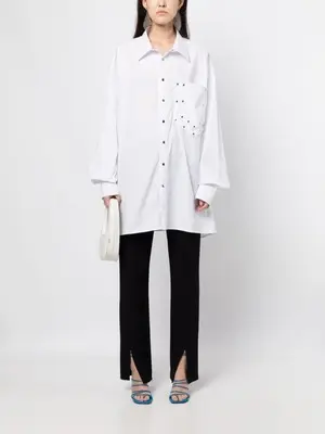 WEINSANTO Studded Cotton Shirt