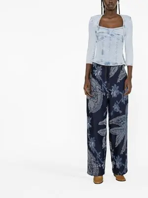 Isabel Marant Étoile Vanio Denim Top