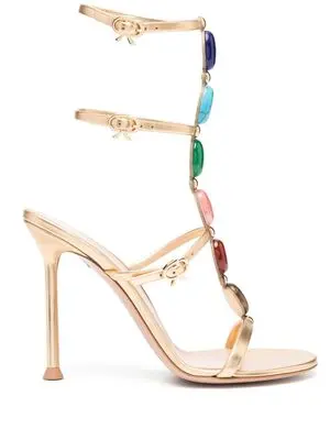 GIANVITO ROSSI Shanti 105mm Gladiator Sandals