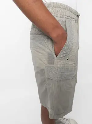 Rick Owens Check-print Knee-length Shorts
