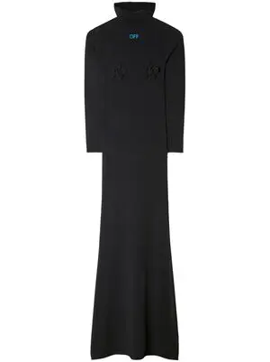 Off-white Applique Dresses