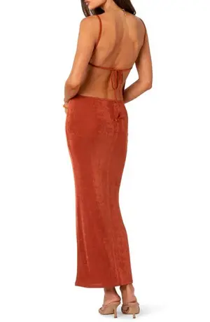 EDIKTED Clea Open Back Dress