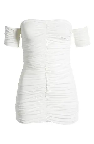EDIKTED Mira Off The Shoulder Minidress