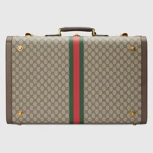 Gucci Savoy Large Suitcase - Beige