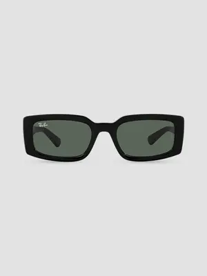 Ray-ban Rb4395 54mm Rectangular Sunglasses - Black