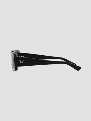 Ray-ban Rb4395 54mm Rectangular Sunglasses - Black