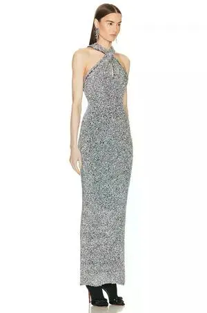 Alaïa Halter Neck Dress