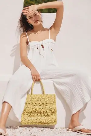 Anthropologie The Wrenley Suspender Pant Set