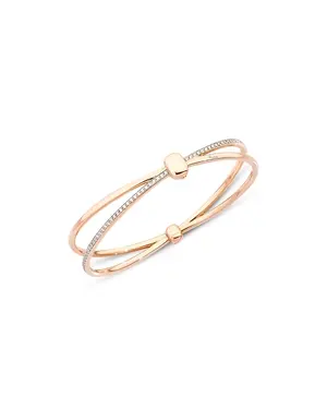 Pomellato Iconica Diamond Bangle - Rose Gold