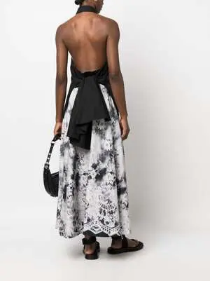 MSGM Open-back Sleeveless Shirt