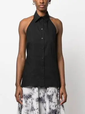 MSGM Open-back Sleeveless Shirt