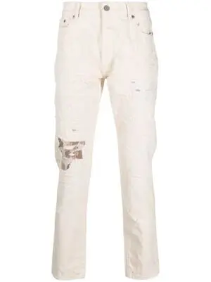 Palm Angels Patch-detail Denim Jeans