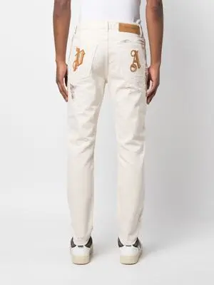 Palm Angels Patch-detail Denim Jeans