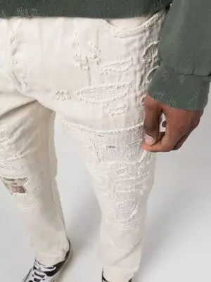 Palm Angels Patch-detail Denim Jeans
