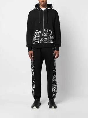 Versace Logo-print Cotton Track Pant