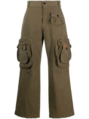 Heron Preston Logo Patch Straight-leg Trousers