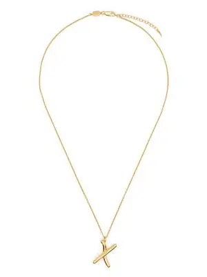 MISSOMA Curly Molten Initial Necklace - Gold