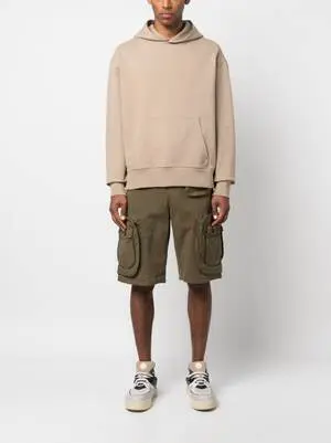 Heron Preston Logo-patch Cargo Shorts - Green