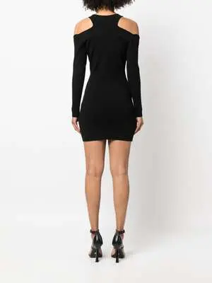 NISSA Cold-shoulder Mini Dress
