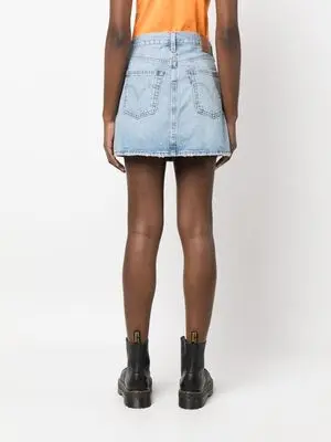 LEVI'S Mid-rise Denim Skirt