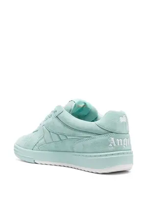 Palm Angels Logo Print Lace Up Sneakers