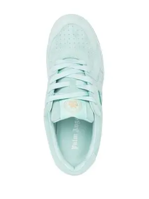Palm Angels Logo Print Lace Up Sneakers