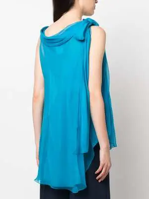 Alberta Ferretti Asymmetric Blouse