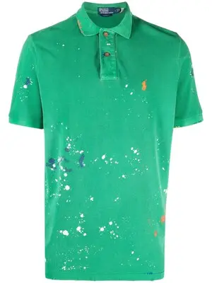 Ralph Lauren Paint-splatter Polo Shirt