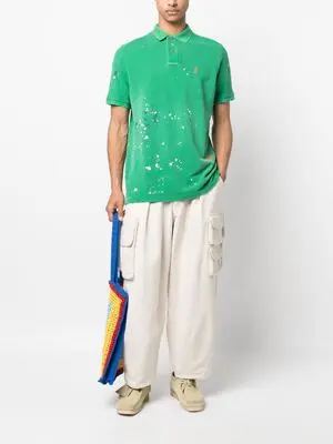 Ralph Lauren Paint-splatter Polo Shirt