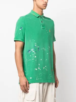Ralph Lauren Paint-splatter Polo Shirt