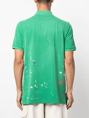 Ralph Lauren Paint-splatter Polo Shirt