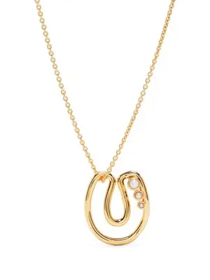 MISSOMA Missoma U-Letter Pendant Necklace