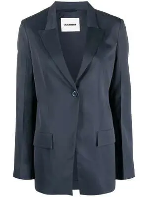 Jil Sander Button Detailed Blazers For Women