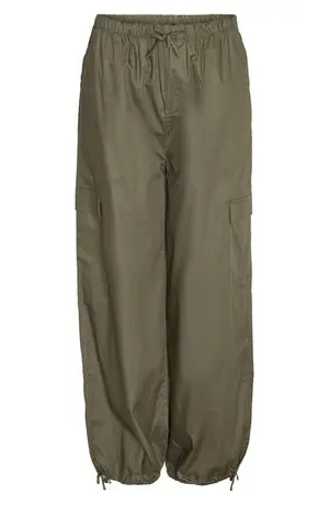 NOISY MAY Pinar Tie Waist Cargo Pants