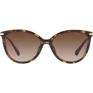 Michael Kors 58mm Gradient Cat Eye Sunglasses - Dk Tort