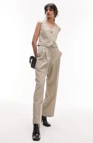 Topshop V-neck Waistcoat