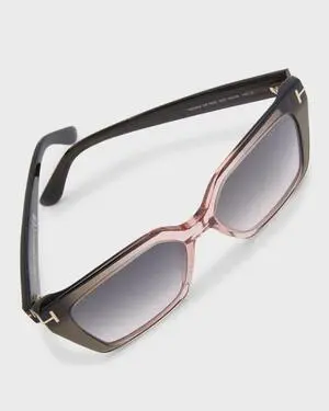 TOM FORD Winona Cat-eye Sunglasses - Brown