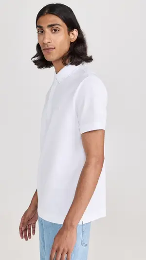 Lacoste Stretch Cotton Paris Polo - White