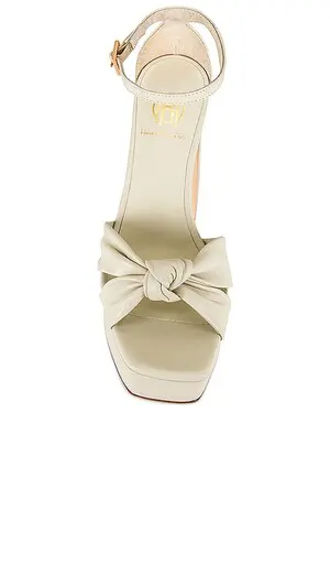 House Of Harlow 1960 X Jin Platform Sandals - Ivory