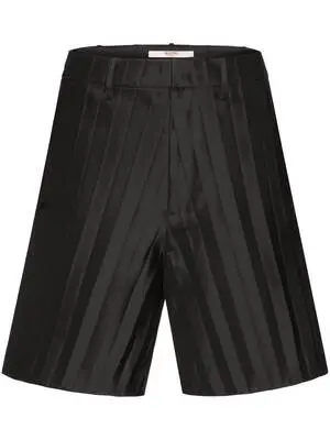 Valentino Garavani Pleated Tailored Shorts